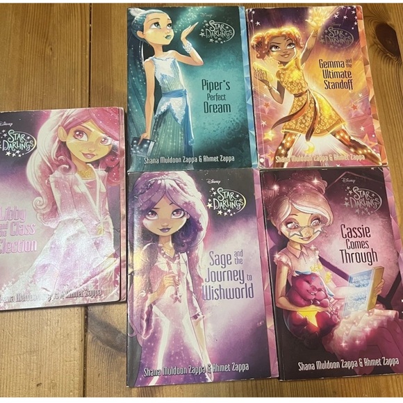 Disney | Other | Disney Star Darlings Book Set Of 5 | Poshmark